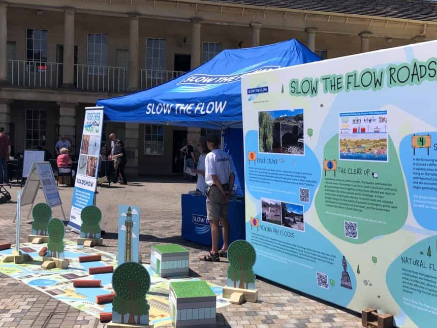 Slow The Flow Giant Interactive Exhibition