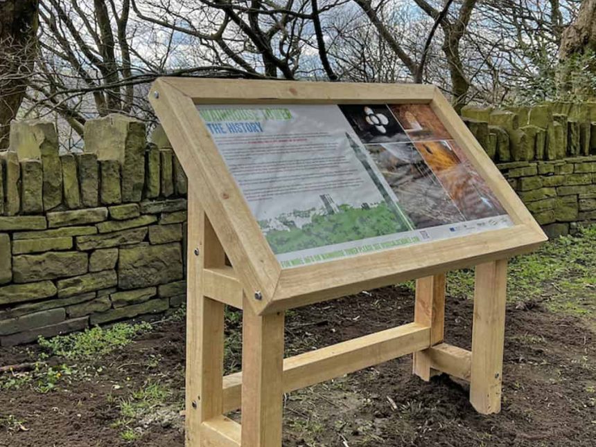 Wanehouse Tower Bespoke Interpretation Boards